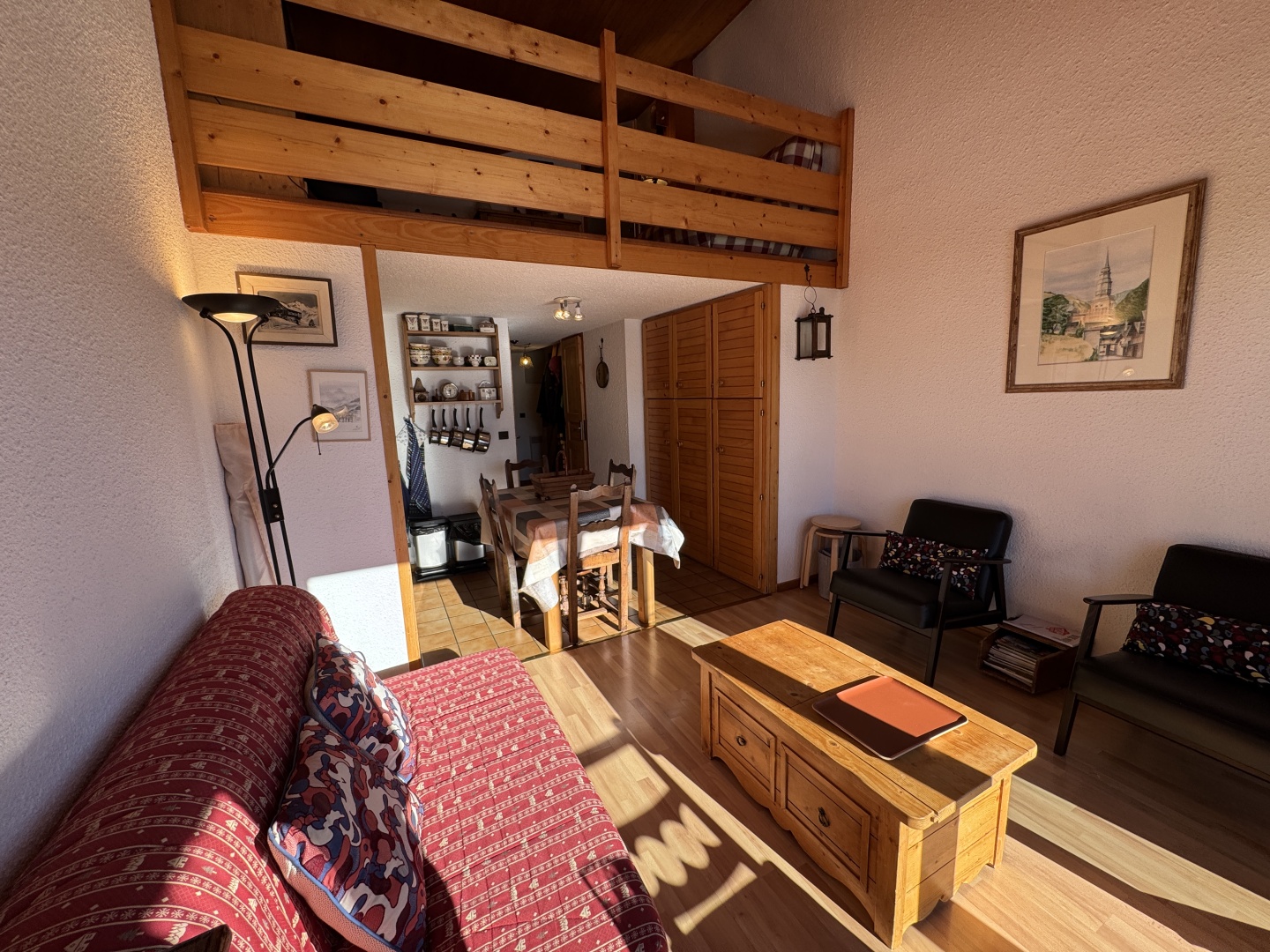 3 pièces + Mez ref. B1360 / 47 m² à Les Saisies - Centre station